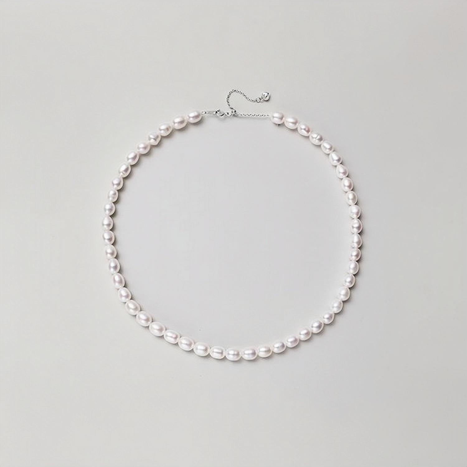 Raisin Pearl Necklace